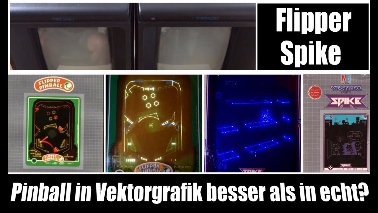 (RP) #189 - VECTREX (MB) 📺 Pinball - besser als in echt? + Spike mit ...
