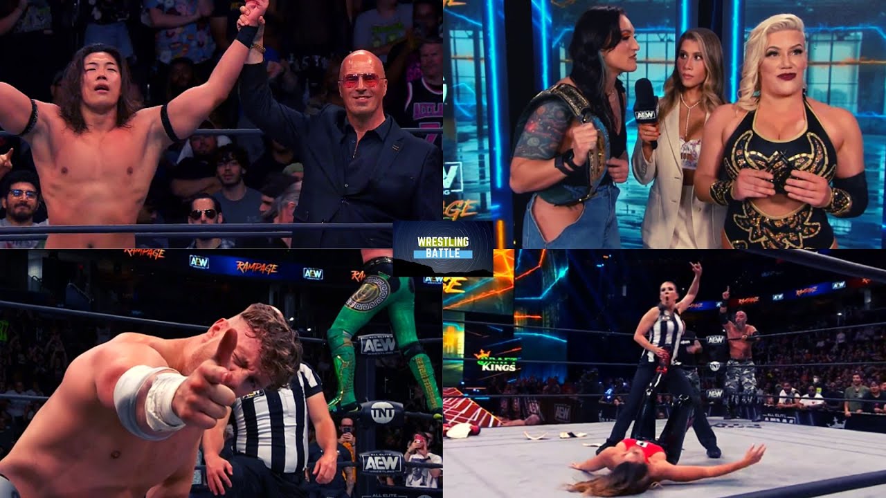 AEW Rampage 06/16/23 Results- Konosuke Takeshita Wins, Kris vs Taya ...