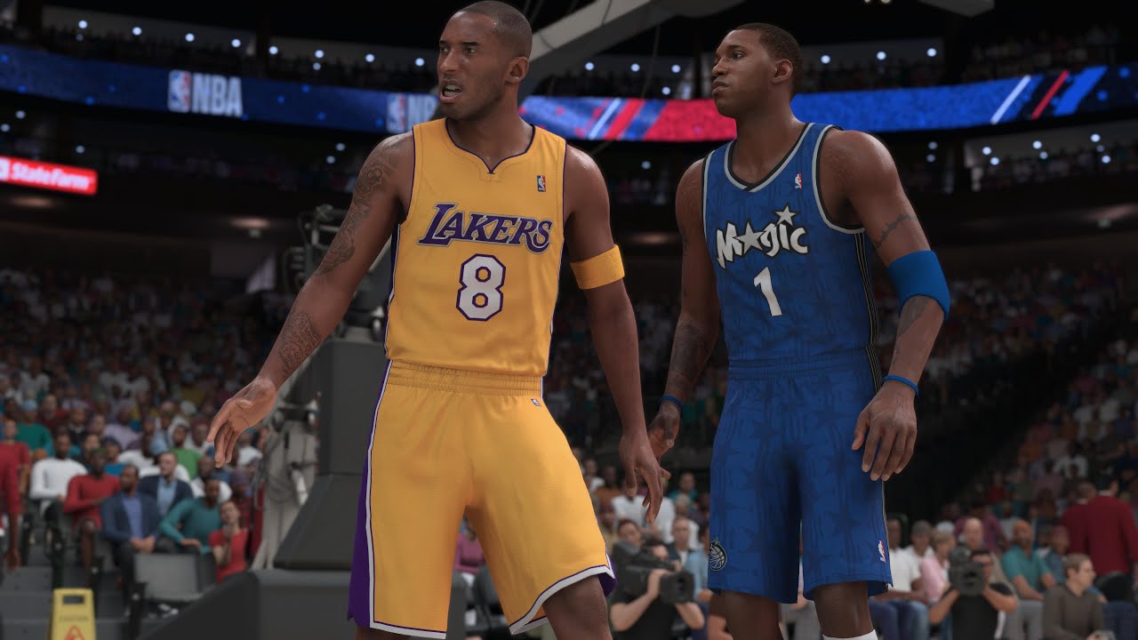 Los Angeles Lakers vs Orlando Magic 2002 | NBA Classic 2K25 - YouTube