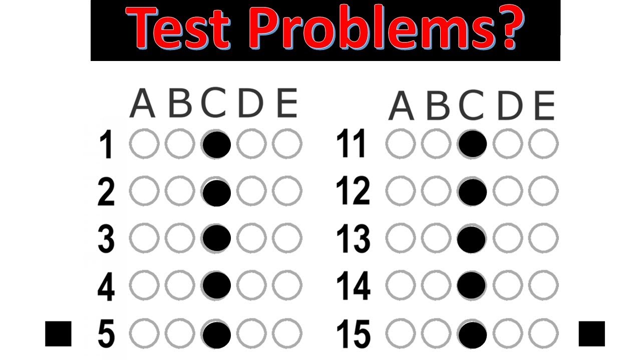How to Randomly Guess on a Multiple Choice Test | Science - YouTube
