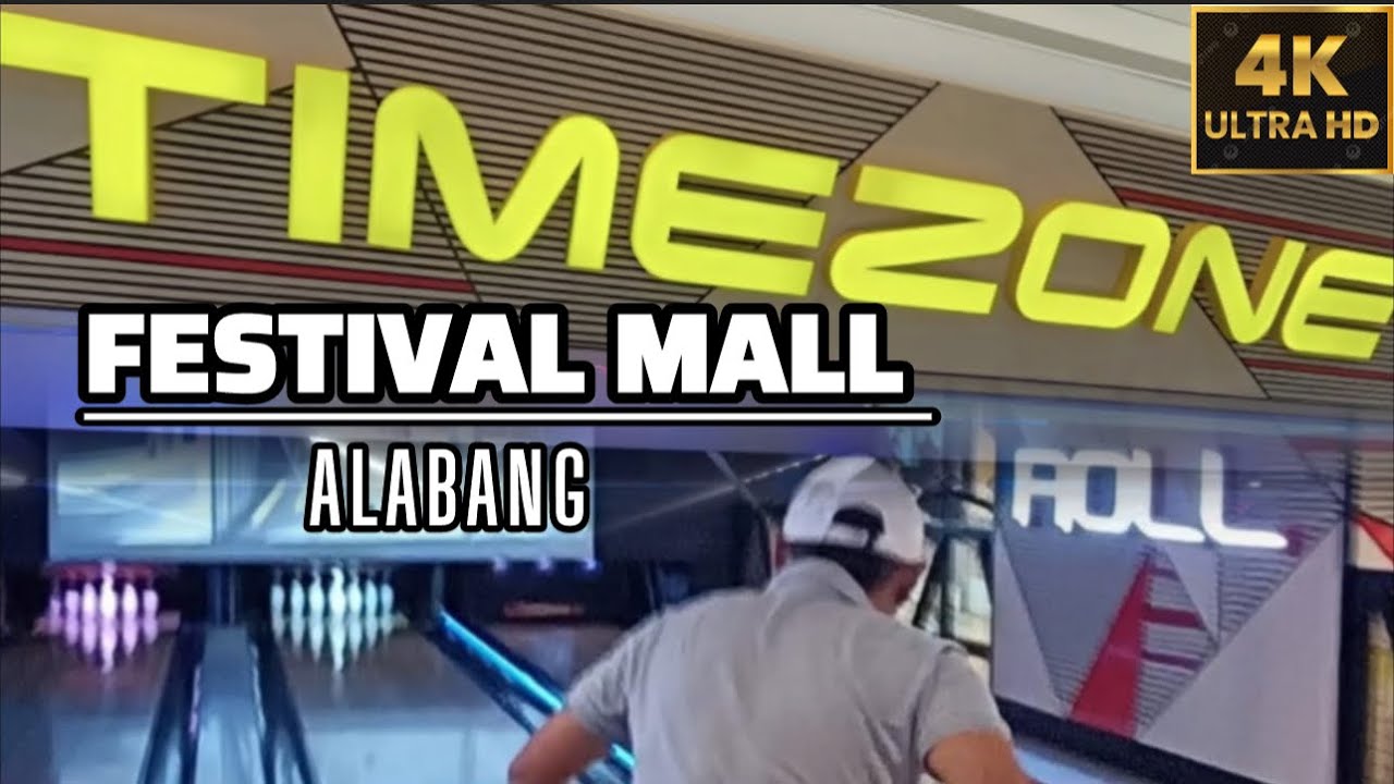 Timezone Festival Mall Alabang | Bowling - YouTube