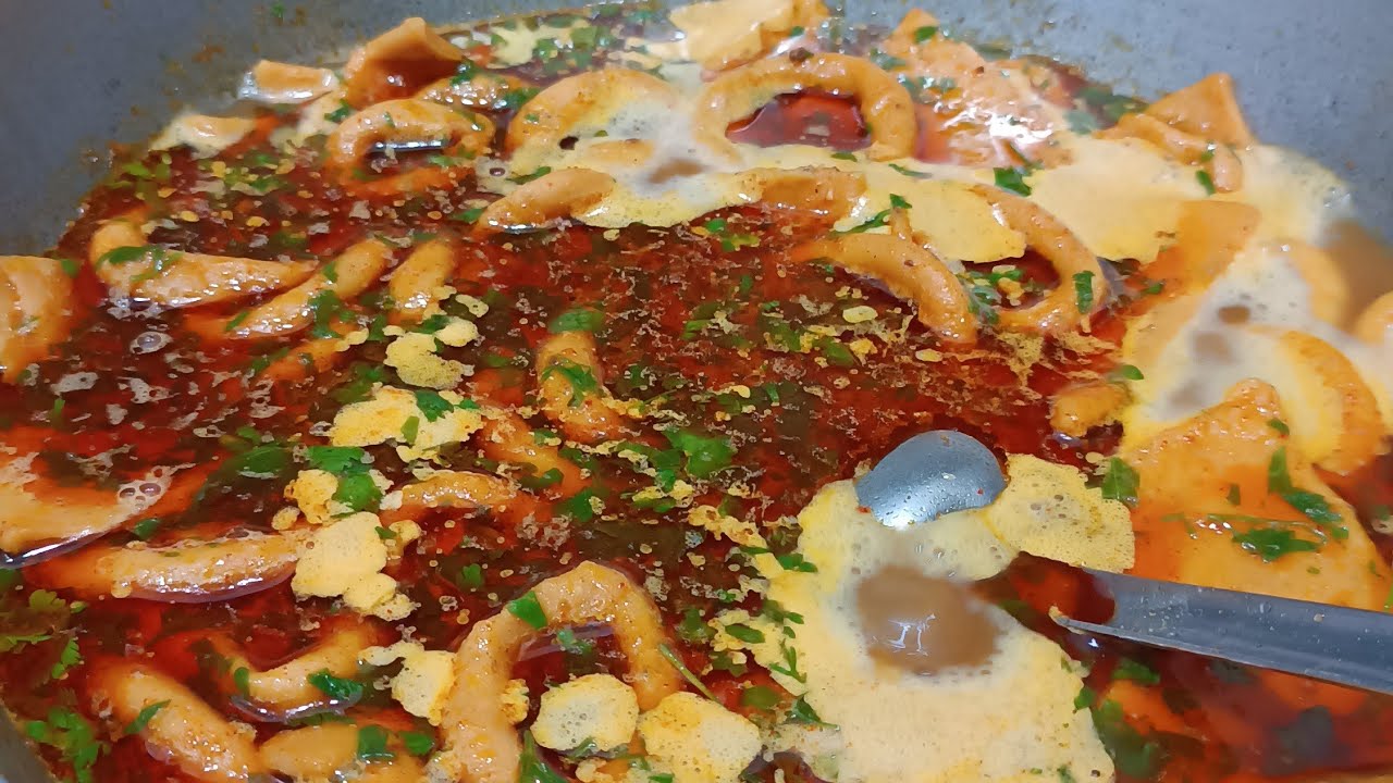 Shengole Recipe | महाराष्ट्रीयन रेसिपी शेंगोळे | झणझणीत ऊकड शेंगोळे ...