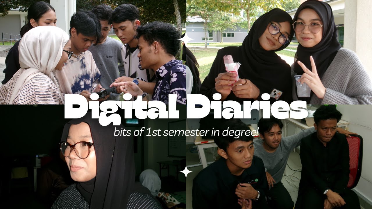 Digital Diaries #5 | Bits of 1st Semester in Degree! - YouTube