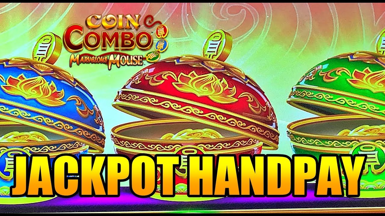 JACKPOT HANDPAY: COIN COMBO MARVELOUS MOUSE SLOT - YouTube