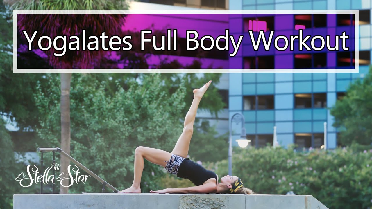 Yogalates Pilates and Yoga Total Body Workout - YouTube