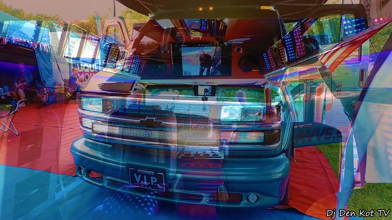 Chevrolet Chevy Van 1998 Amazing music sound (American car spirit 2020 ...