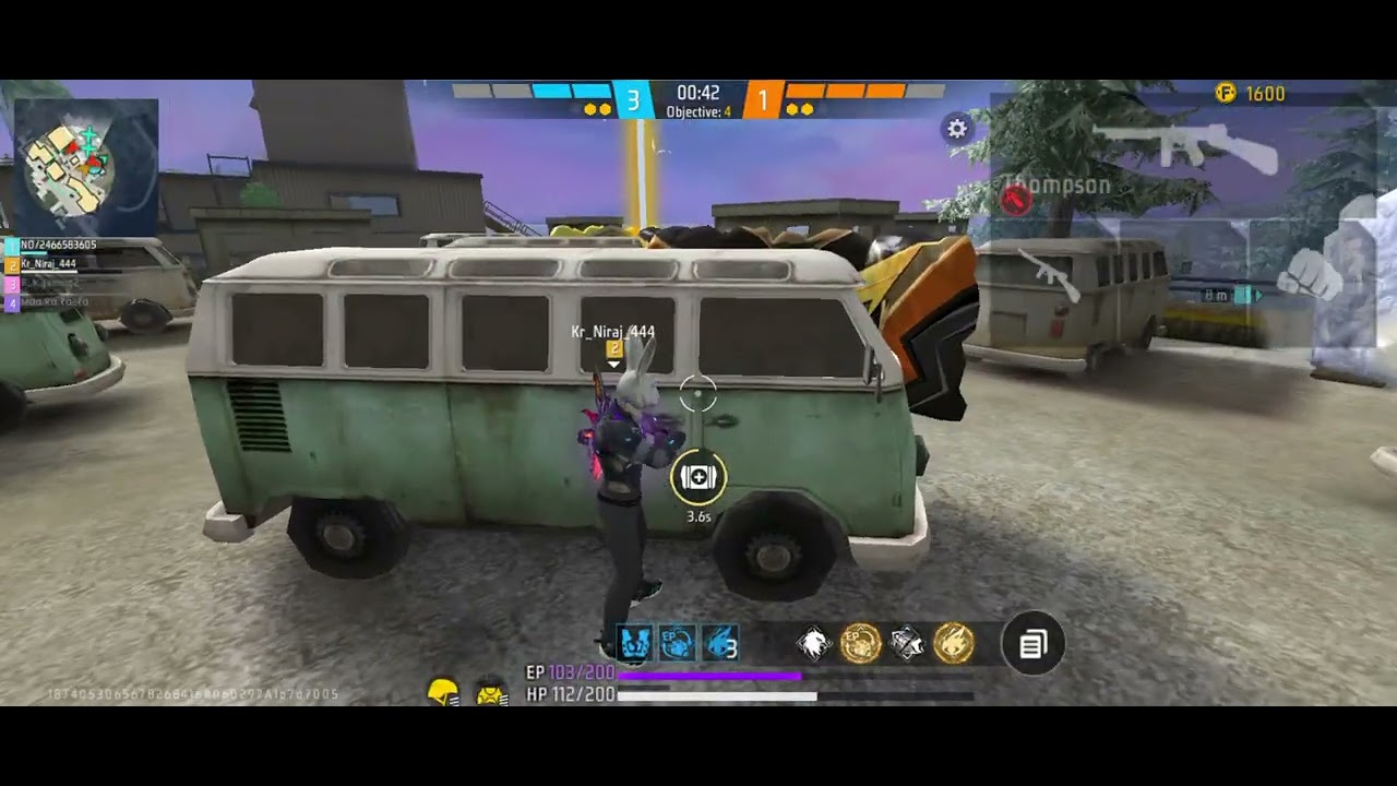 Bronze 2 || to Bronze 3 || CS-RANKED|| free fire session - 28 pushing ...