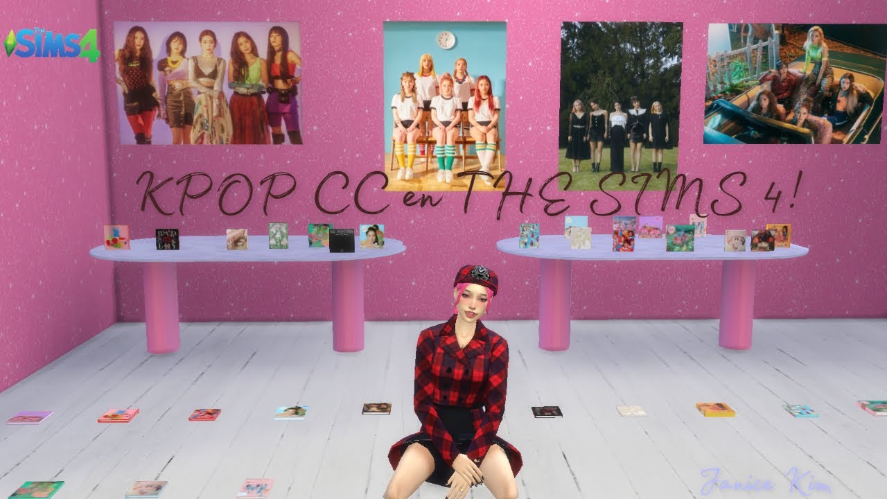 KPOP CC en THE SIMS 4! + CC LINKS 💗 - YouTube