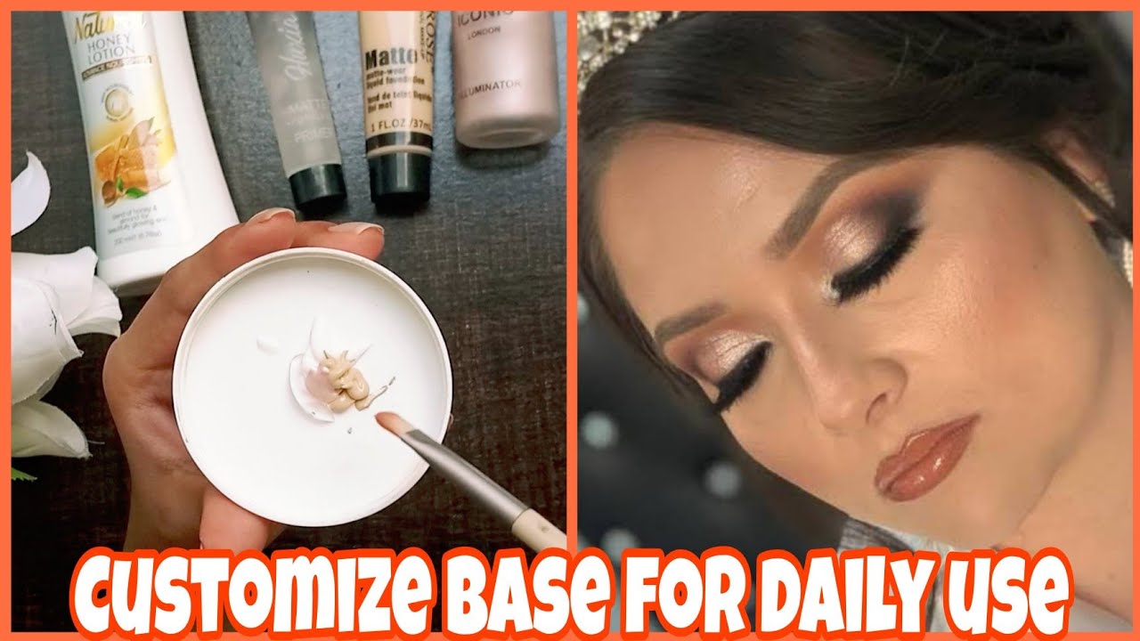 Customize Base for daily use || parlour secret bridal and party base ...