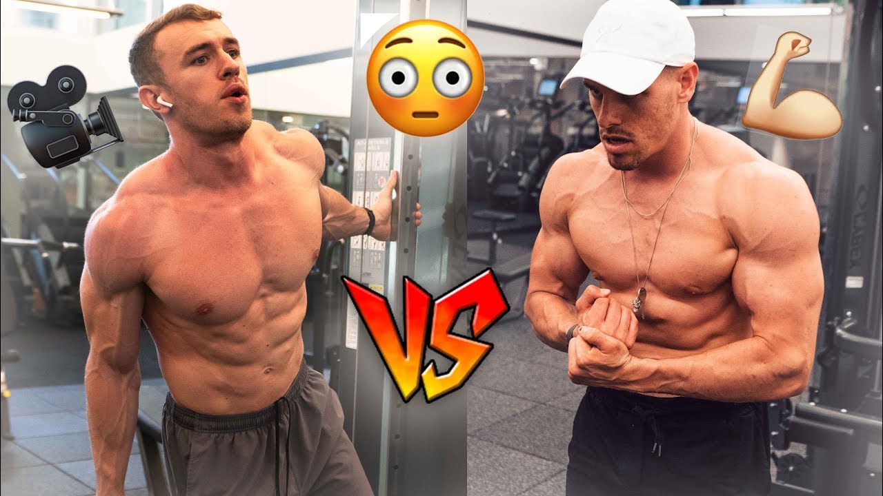Who Trains Harder? Camera Man Challenge - YouTube