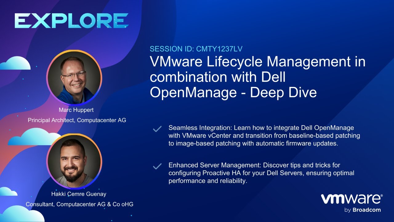 CMTY1237LV - VMware Lifecycle Management in combination with Dell ...