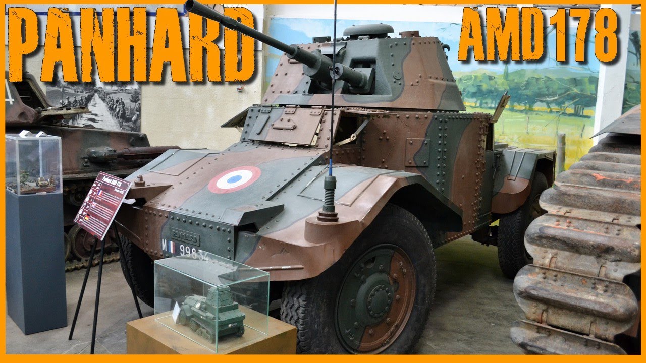 Look Inside the Panhard 178 - Walkaround - Saumur Tank museum. - YouTube