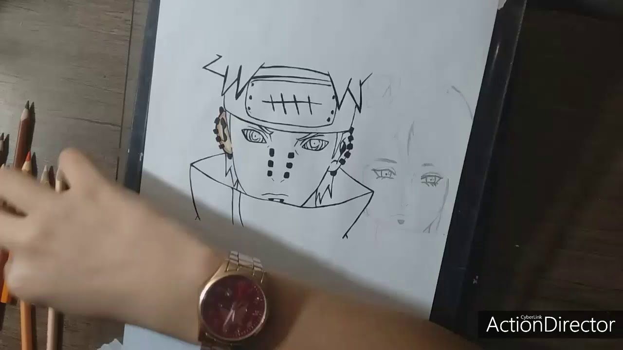 Speed drawing pain - YouTube