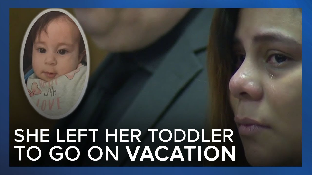 Mother who left toddler alone for 10 days while on vacation gets life ...
