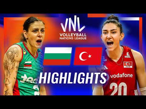 Bulgaria 🇧🇬 vs. Türkiye 🇹🇷 - Highlights | Week 1 | Women's VNL 2026