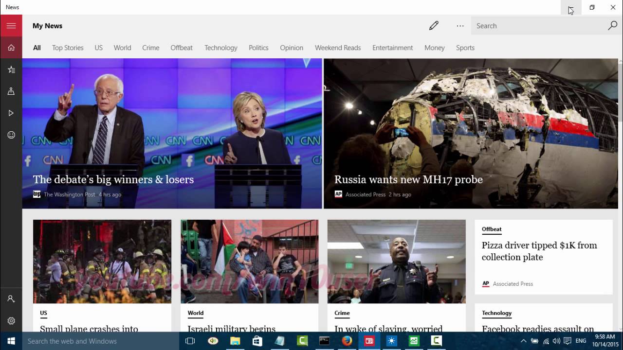 Windows 10 : How to split screen - YouTube