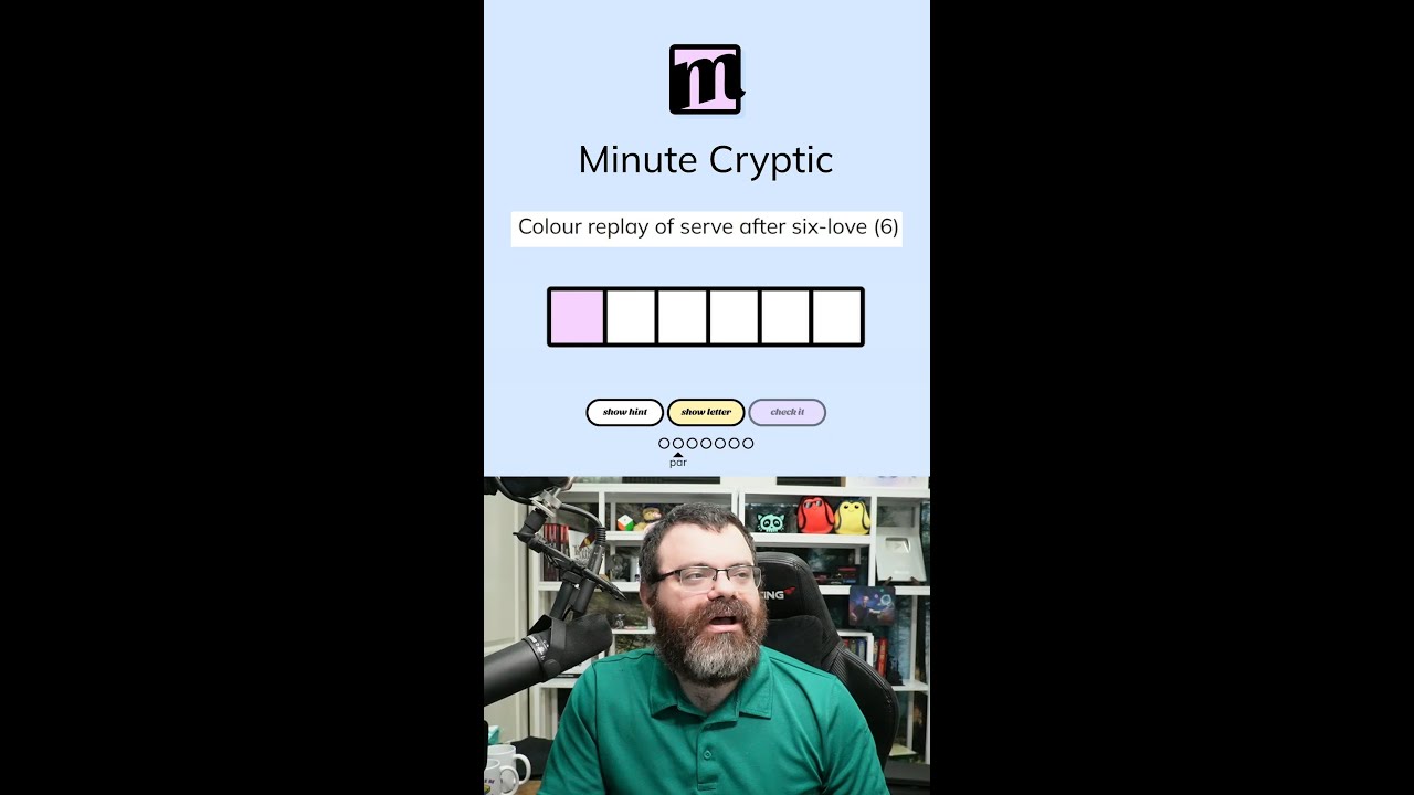 Minute Cryptic Jan 21st, 2025 #wordgames #crypticcrossword #crossword ...