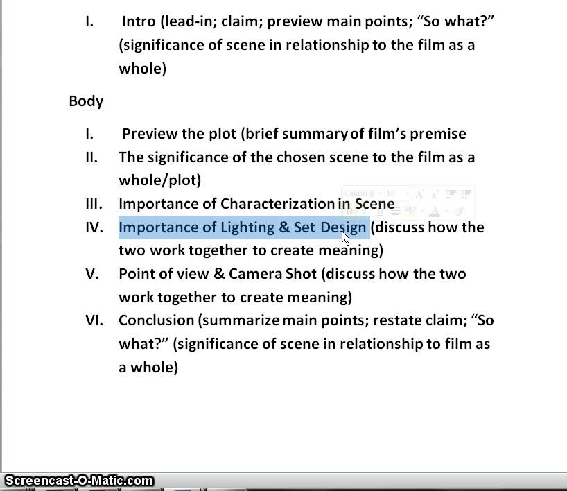 scene analysis organization - YouTube