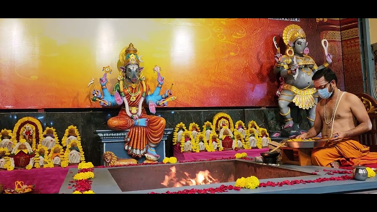 varahi Amma Pooja at om shiri Maha varahi peedam at arcot by varahi ...