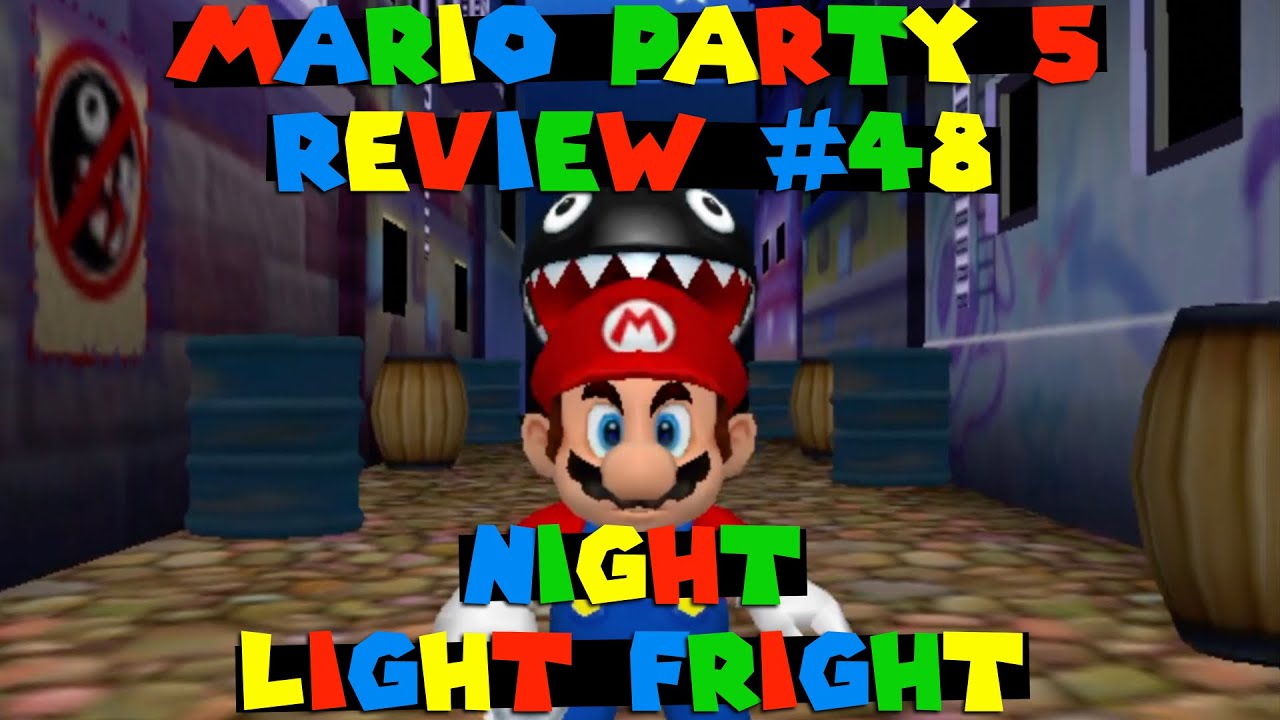 Mario Party 5 Minigame Review-Night Light Fright - YouTube