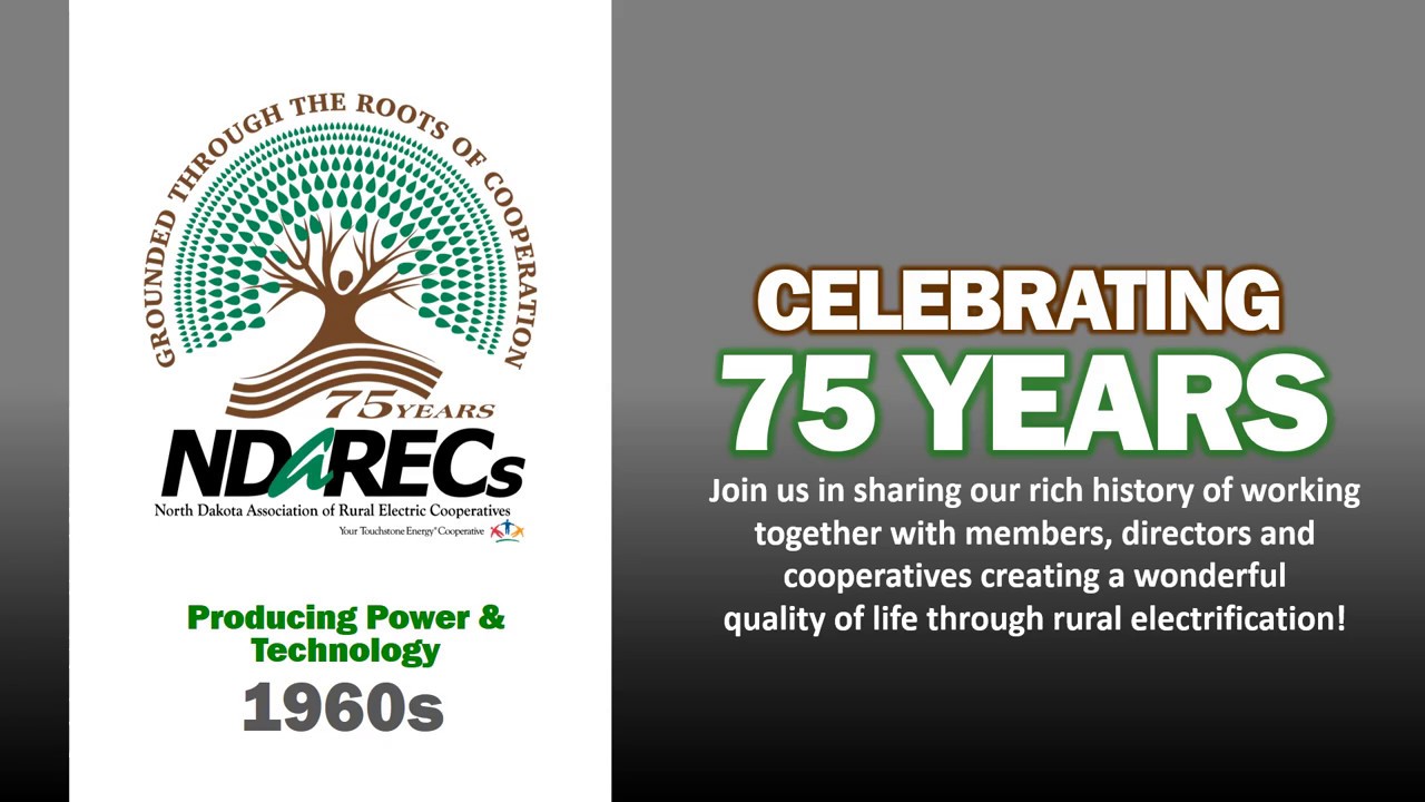 NDAREC 75TH History 1960s #1 Producing Power & Technology - YouTube