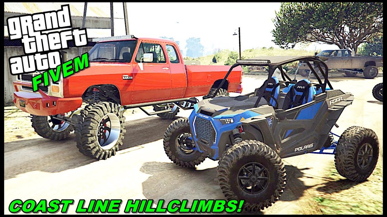 HILL CLIMBING POLARIS RZR 1000's! PART 1 - GTA 5 ROLEPLAY RDRP - EP.1 ...