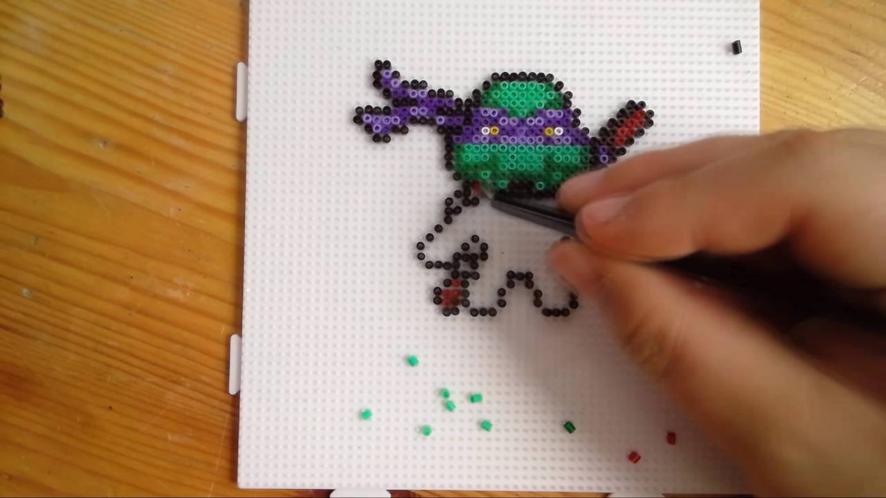 Ninja Turtle Perler Bead Pattern
