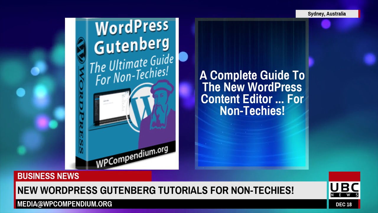 WPCompendium.org - WordPress Gutenberg Tutorials For Non-Techies! - YouTube