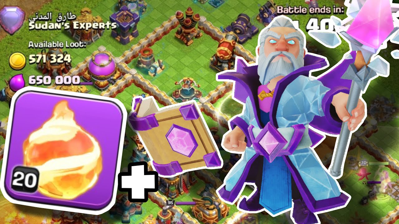 Fireball rocket loon attack strategy TH16 |Legend League Attacks#6 ...