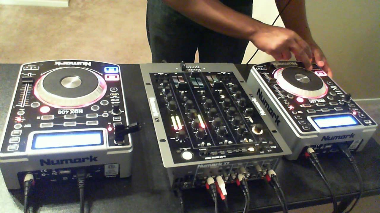 2 NDX 400 CDJ + X9 Mixer DNB Demo - YouTube