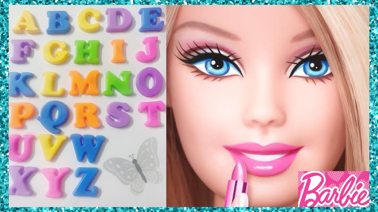 Learn alphabets ABCD, abcd song, barbie, abcd letters for kids and ...