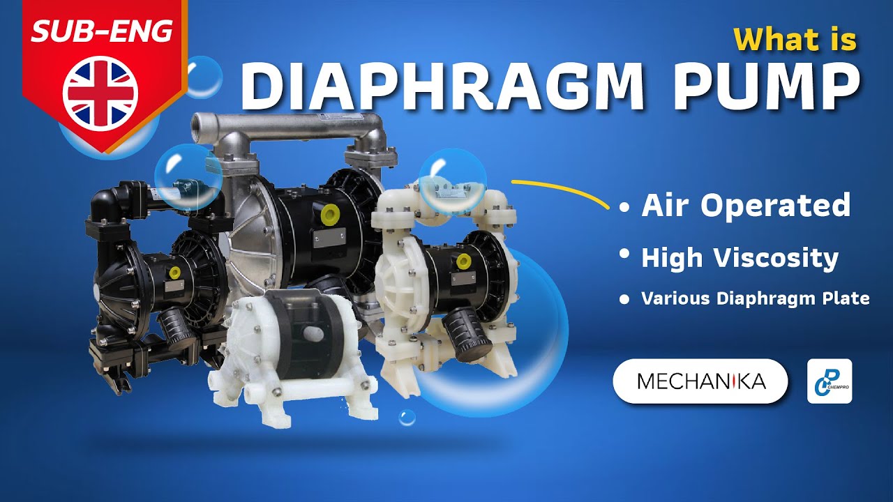 What is Diaphragm pump ? #Chempro #AODD - YouTube