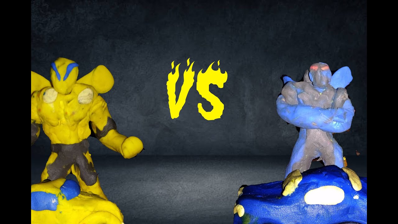 Bumblebee vs Dropkick Stop Motion - YouTube