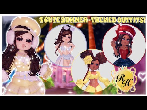 4 *AMAZING* SUMMER THEMED OUTFIT IDEAS 🏰|| Royale high ||🏰 - YouTube