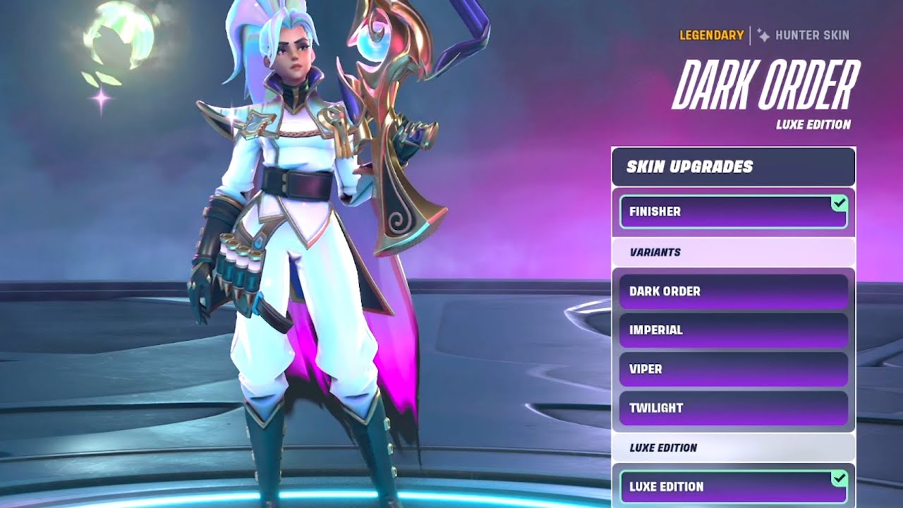 🦅 EVERY Dark Order Skin Variant for Shrike 💿 SUPERViVE Supporter Pack ...