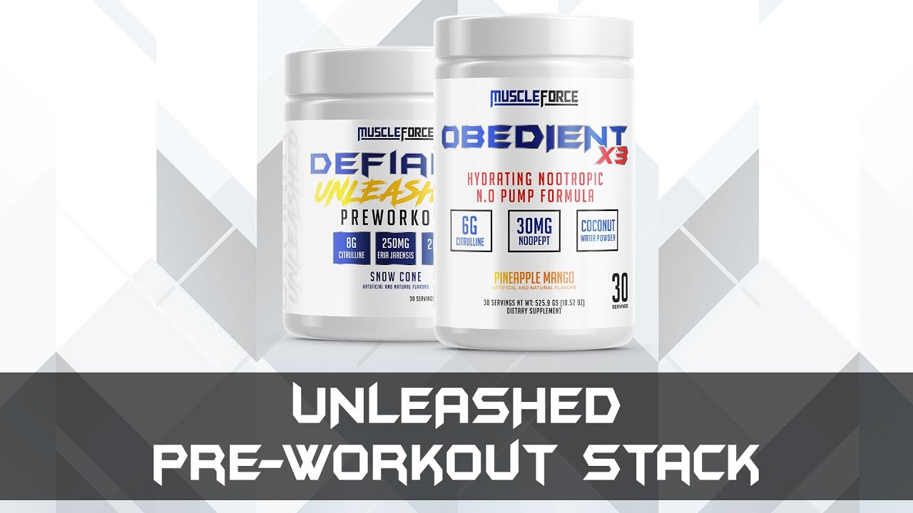 Unleashed Pre-Workout Stack + FREE Shaker Cup - YouTube