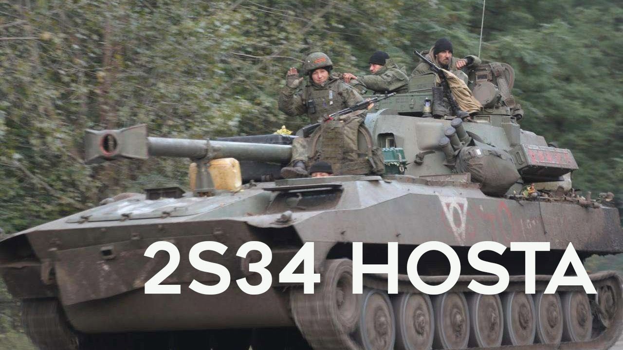 2S34 Chosta: Newly Modernized Variant Of Russian 2S1 Gvozdika - YouTube