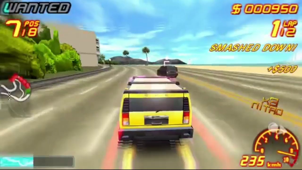 Asphalt 2 urban gt PSP version - YouTube
