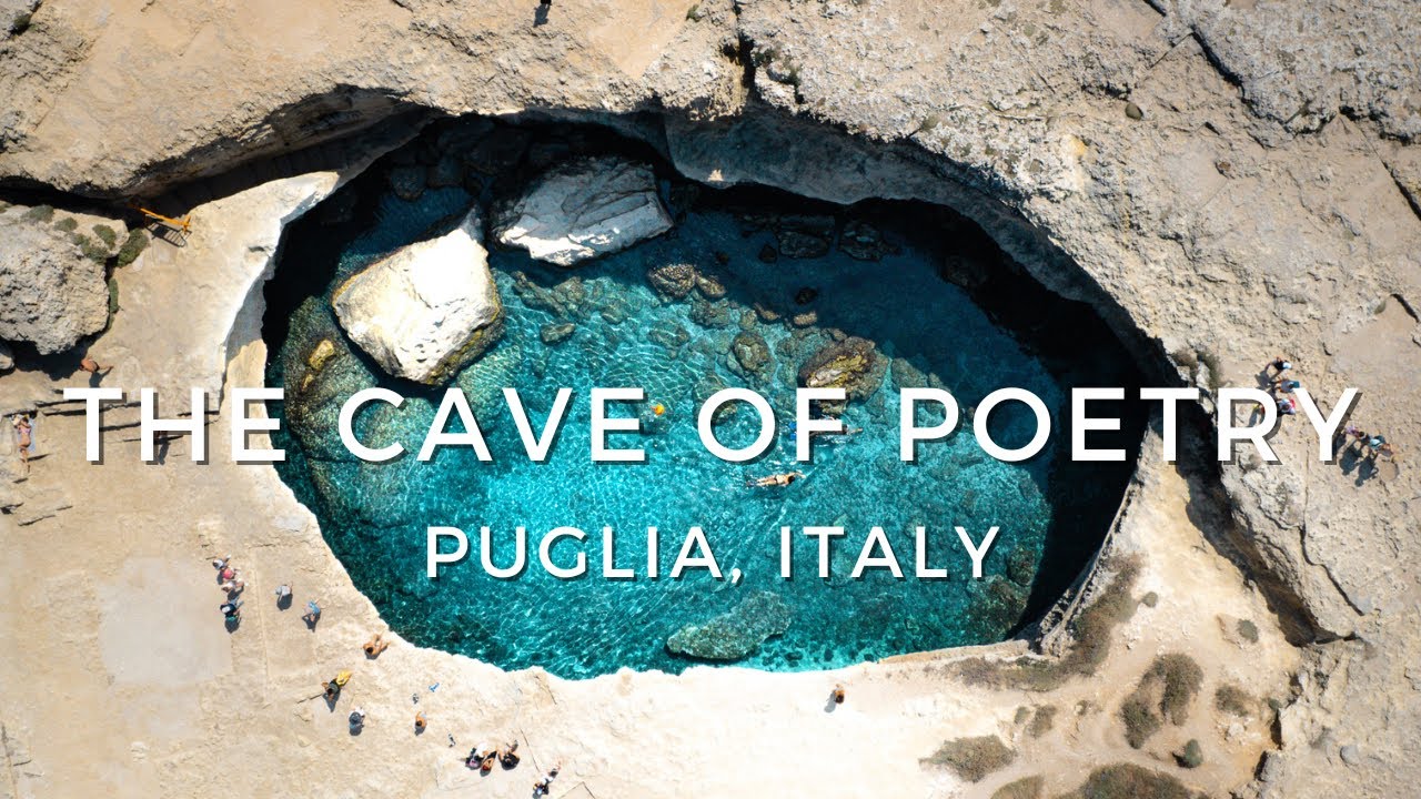 The Cave of Poetry in Puglia, Italy | 4K Drone Footage - YouTube