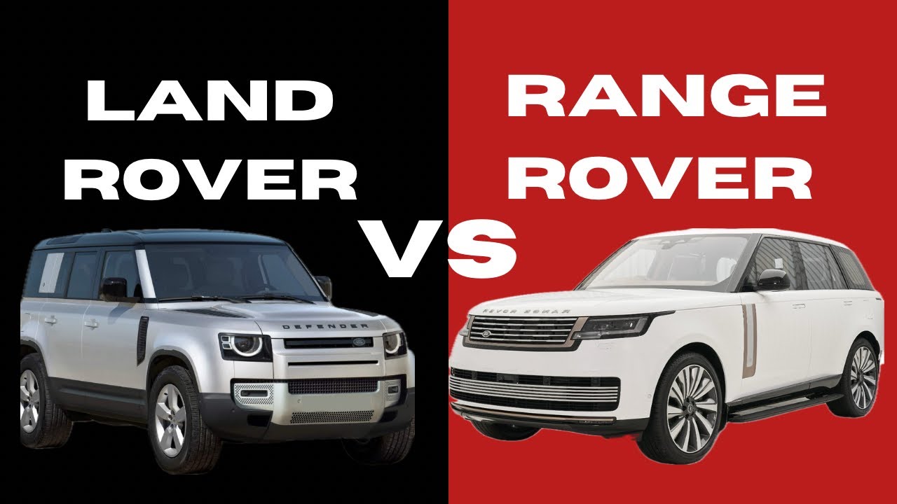 Same Same but different!! RANGE ROVER VS LAND ROVER. Full comparison in ...