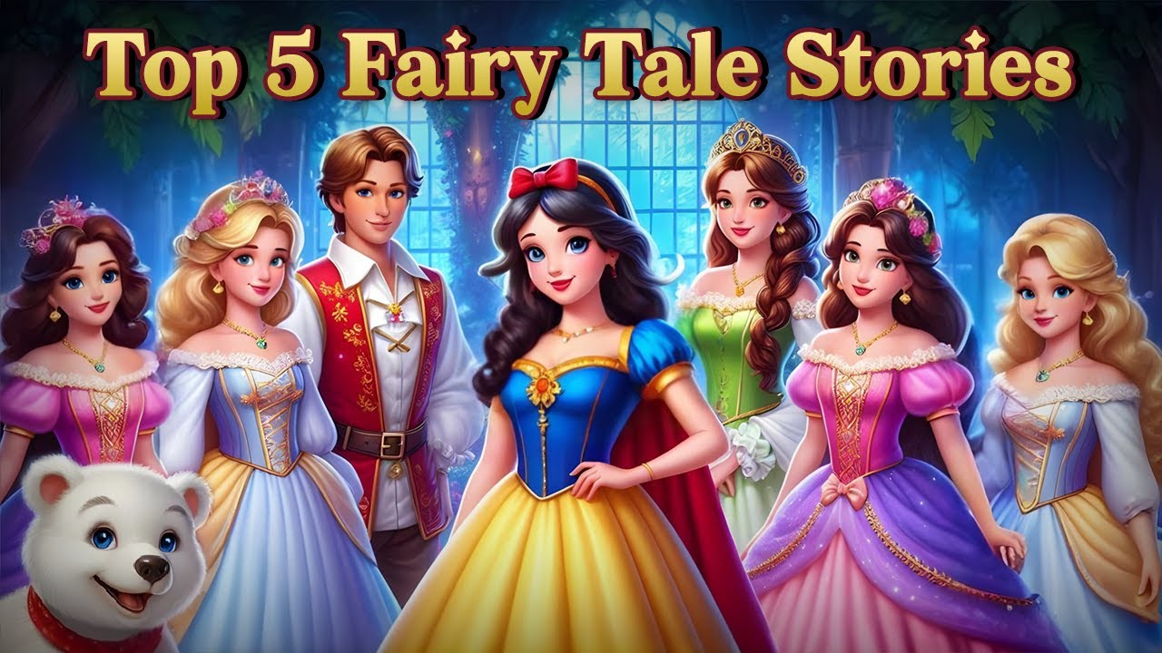 Five Enchanting Fairy Tales | Classic Fairy Tales Collection | English ...