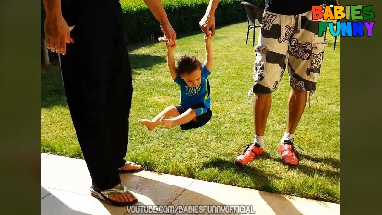 Funny Baby Scared Of Grass - Funniest Babies Videos 2019 - YouTube