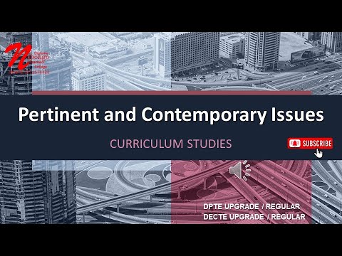 Pertinent and Contemporary Issues PCIs - YouTube