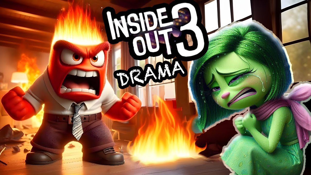 Anger VS Disgust INSIDE OUT 3 💔 Inner Drama Plot Concept - YouTube
