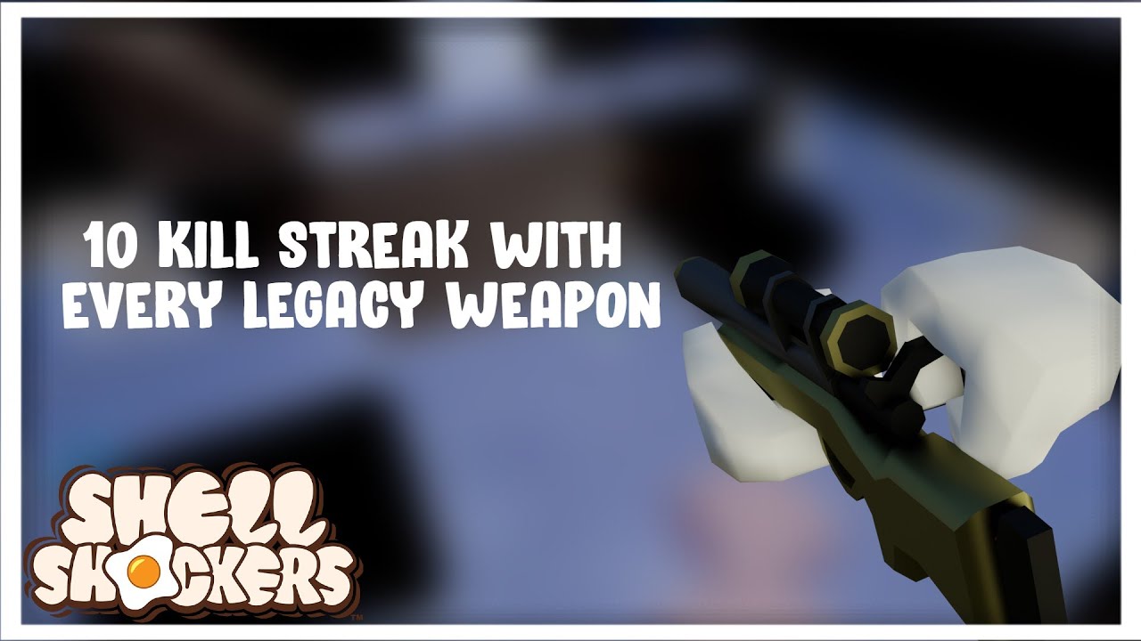 10 KS with every legacy gun Pt.1 + Giveaway Winner! | Shell Shockers ...