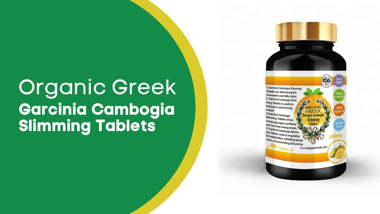 Organic Greek Garcinia Cambogia Slimming Tablets - YouTube