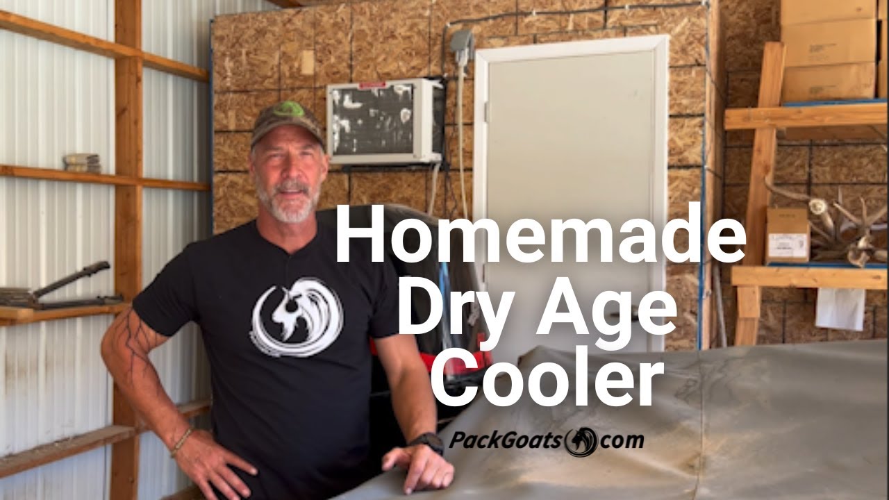 Homemade Dry Age Walk-In Cooler Experiment - YouTube