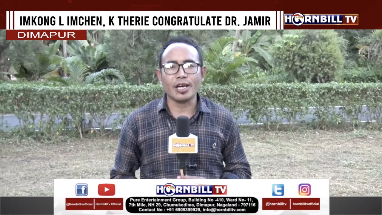 DR. SC JAMIR RECIEVES PADMA BHUSHAN AWARD: IMKONG L IMCHEN, K THERIE ...