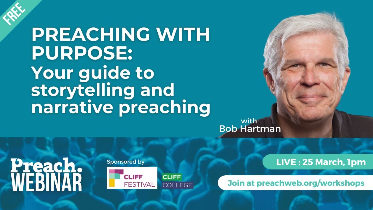 Preaching with Purpose: Bob Hartman’s Guide to Storytelling - YouTube