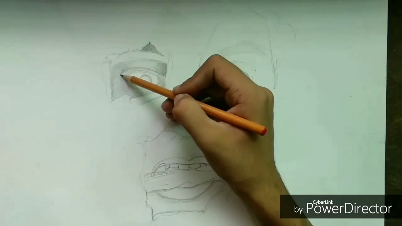 How to make realistic sketche / Artist abid mustafa - YouTube